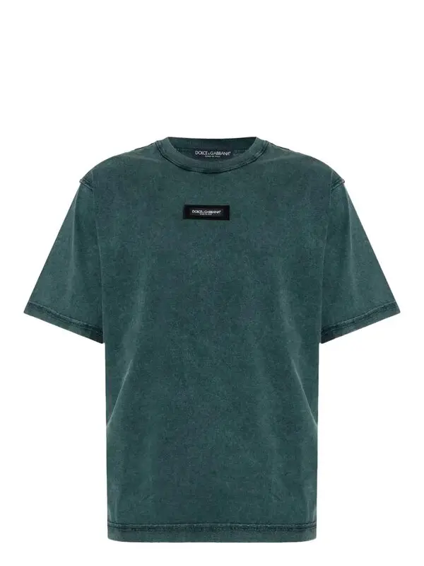 Dolce & Gabbana Short-sleeved T-shirt - Green