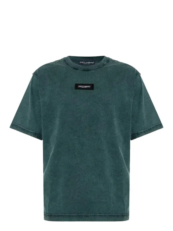 Dolce & Gabbana Short-sleeved T-shirt - Green