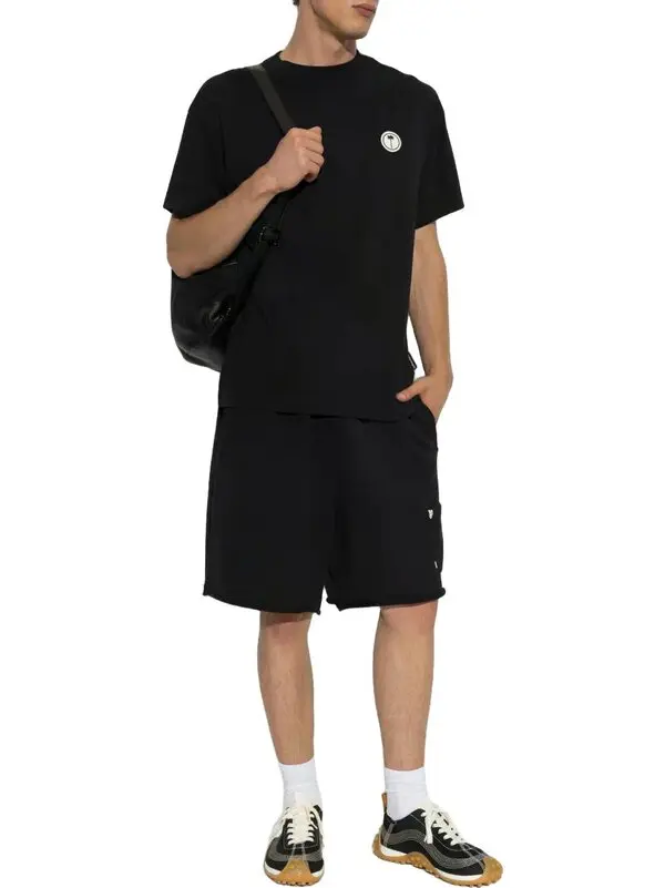 Palm Angels Logo-patch T-shirt - Black