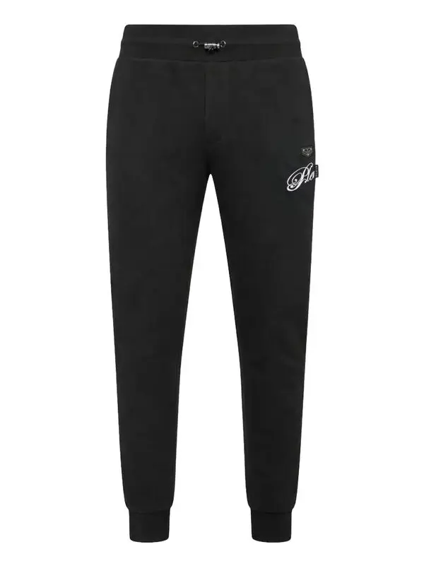 Philipp Plein Jogging Trousers Teddy Stones - Black