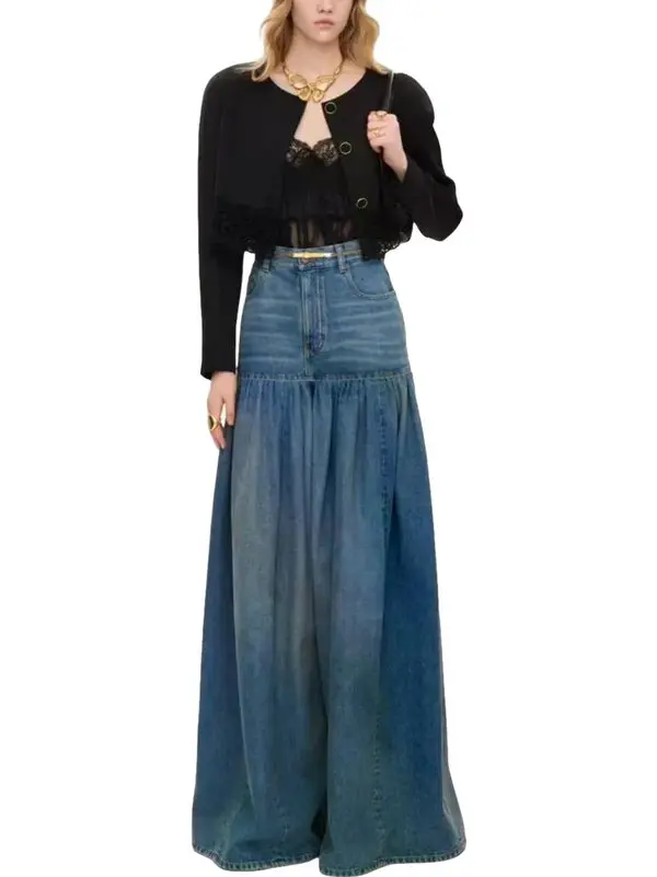 Chloé High-rise Balloon Jeans In Denim - Blue