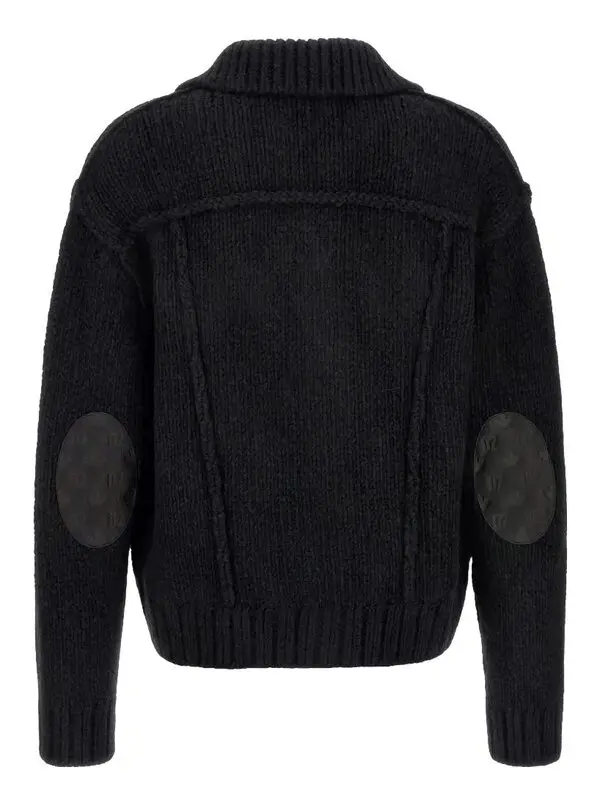 Dsquared2 Logo-patch Cardigan - Black