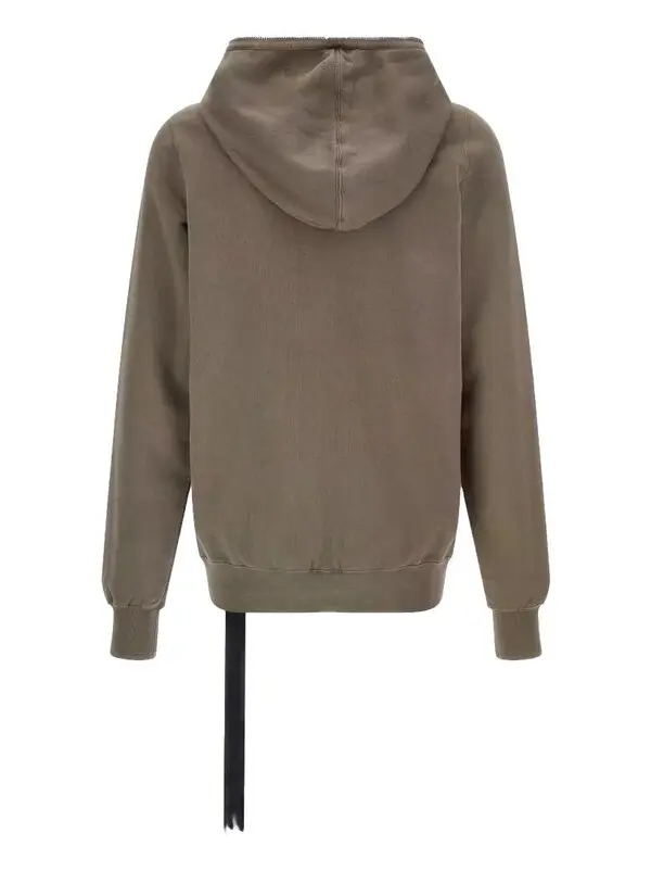 Rick Owens Gimp Hoodie In Cotton - Grey