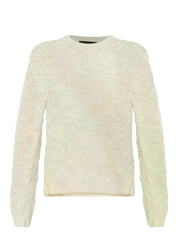Fabiana Filippi Sequin-embellished Open-knit Sweater - Neutrals