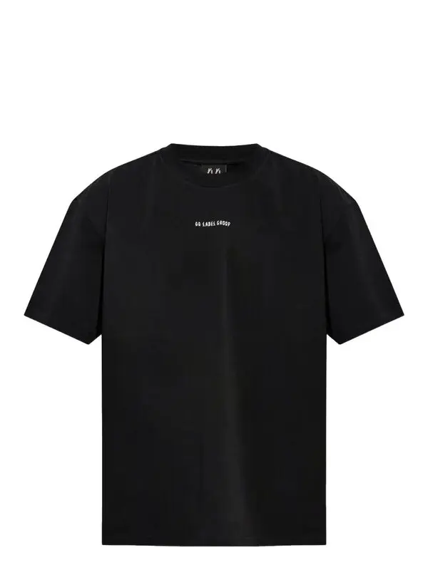 44 LABEL GROUP Valery Logo-print T-shirt - Black