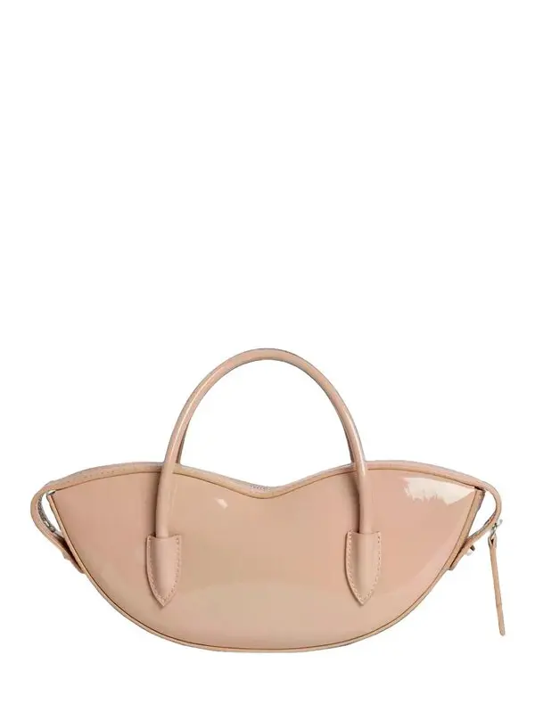 Fiorucci Lip-shaped Shoulder Bag - Neutrals