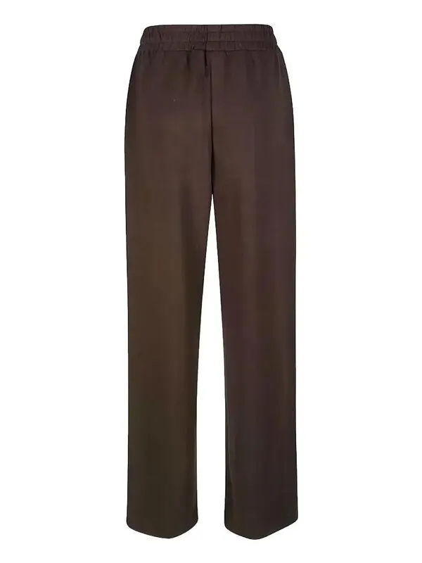 HINNOMINATE Elasticated Pintuck Trousers - Brown