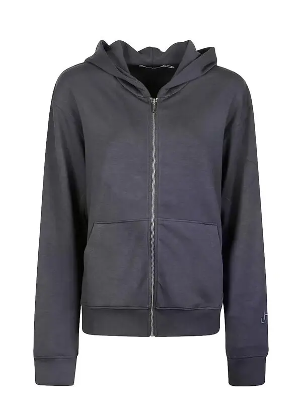 HINNOMINATE Zip-up Jersey Hoodie - Grey