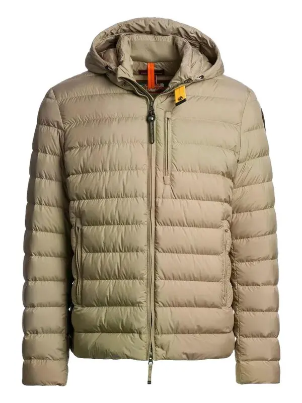PARAJUMPERS Last Minute Hooded Down Jacket - Neutrals