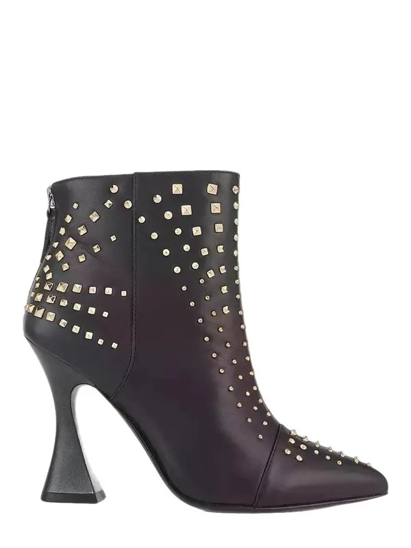 KAT MACONIE Samara Stud-embellished Leather Ankle Boots - Black