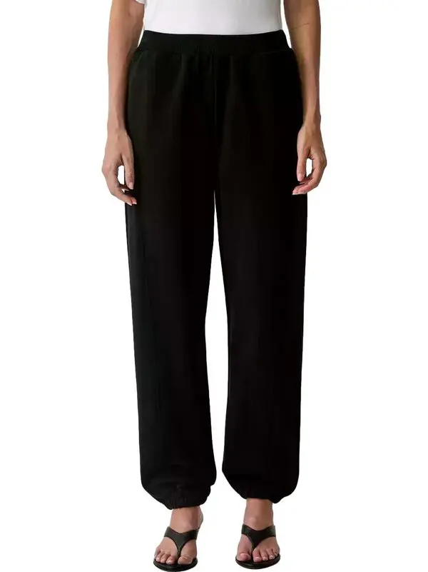 Patrizia Pepe Logo-patch Track Pants - Black