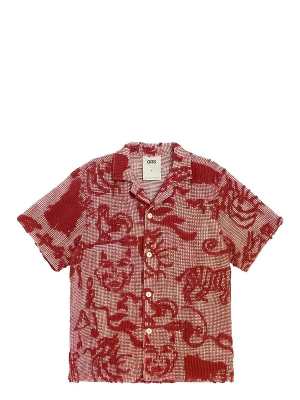 OAS Company Arcano Cuba Shirt - Red