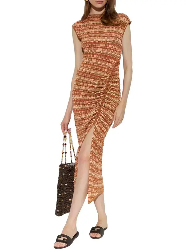 Cult Gaia Hilary Midi Dress - Orange