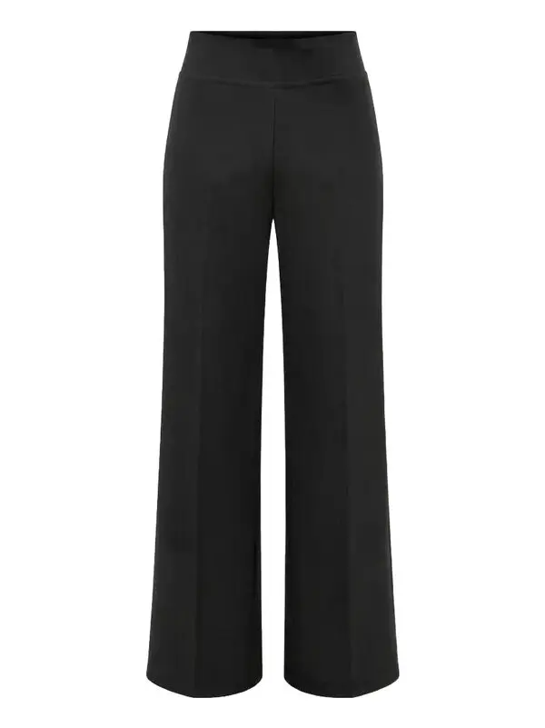 Frank Lyman Pressed-crease Tailored Trousers - Black