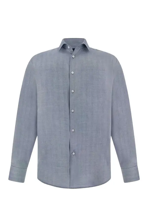 Paul & Shark X-soft Cotton Shirt - Blue