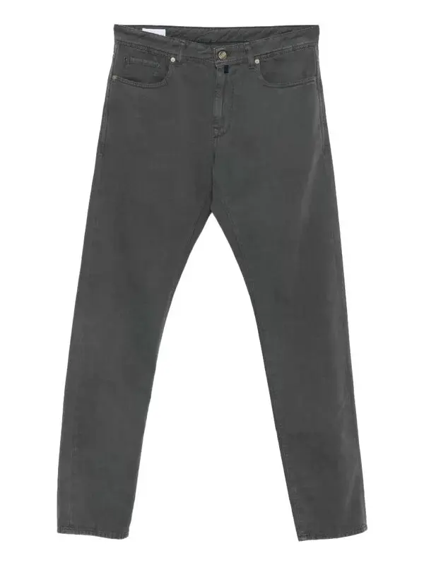Incotex Straight-leg Five-pocket Trousers - Grey