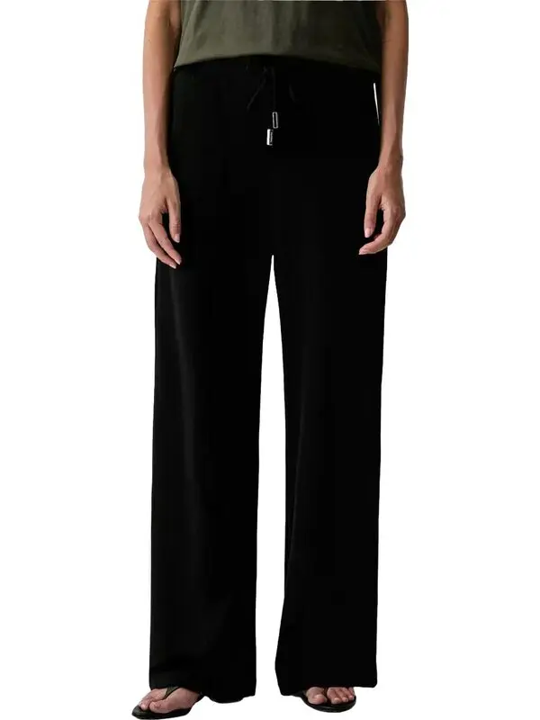Patrizia Pepe Logo-patch Track Pants - Black