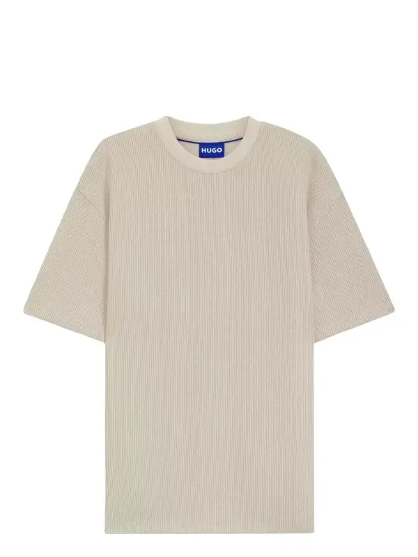 Hugo Nuwaffle Short-sleeve T-shirt - Neutrals