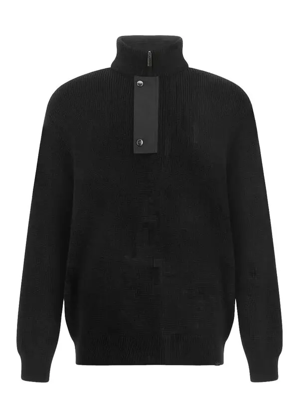 Paul & Shark Typhoon® Half-zip Sweater - Black