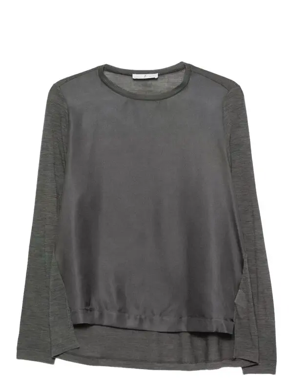 WHYCI Long-sleeve T-shirt - Grey