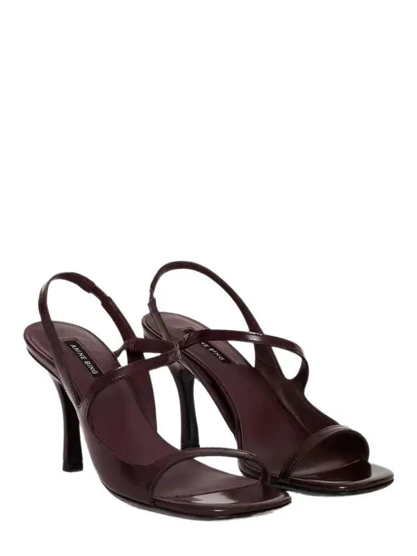 ANINE BING Iva Sandals Smooth - Red