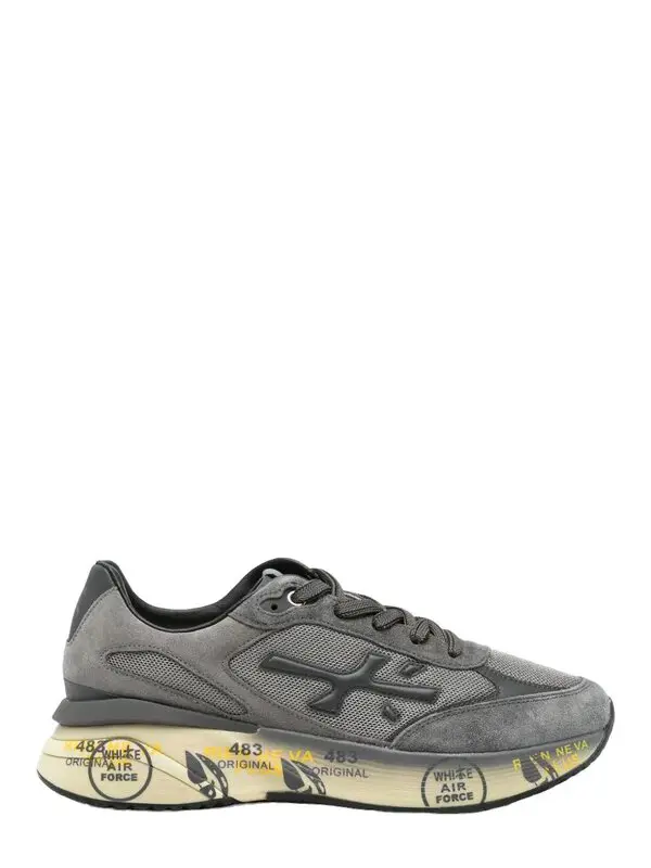 Premiata Moerun Panelled Sneakers - Grey
