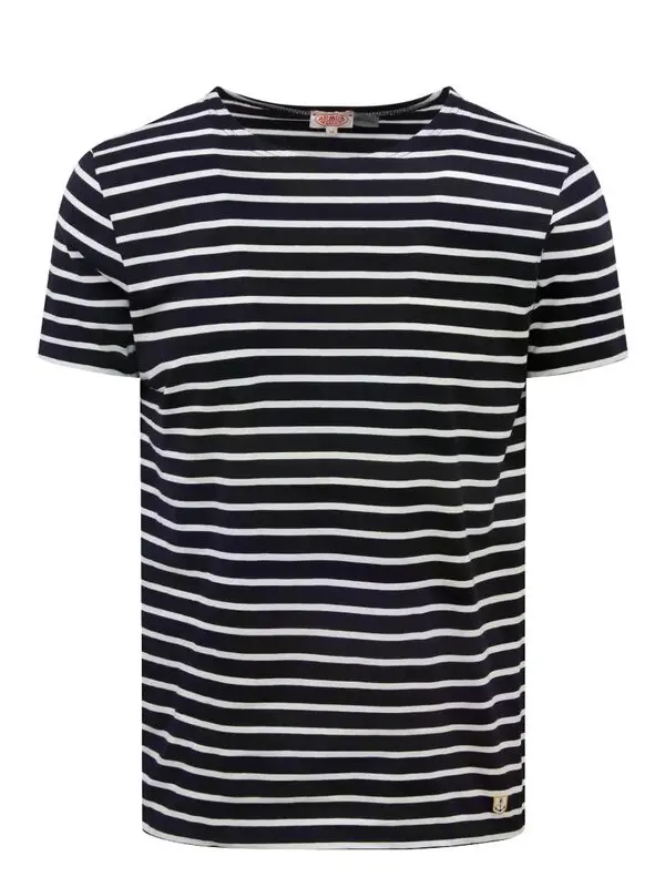 Armor Lux Marinière Heritage Striped T-shirt - Blue