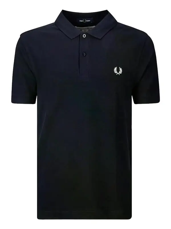 Comme Des Garçons Slogan-print Polo Shirt - Blue