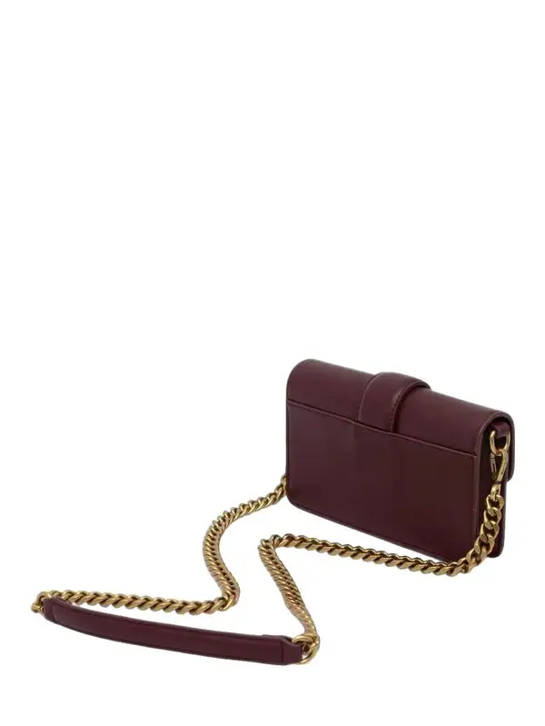 Just Cavalli Snake-plaque Mini Bag - Red