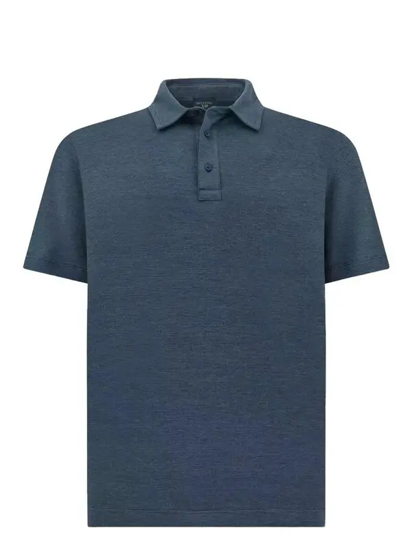 Paul & Shark X-soft Interlock-cotton Polo Shirt - Blue