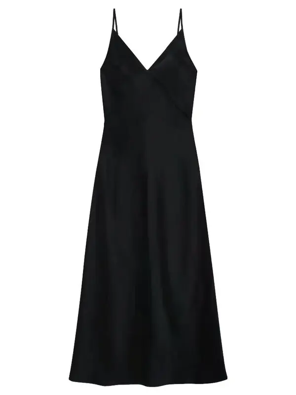 ANINE BING Blanca Midi Dress - Black