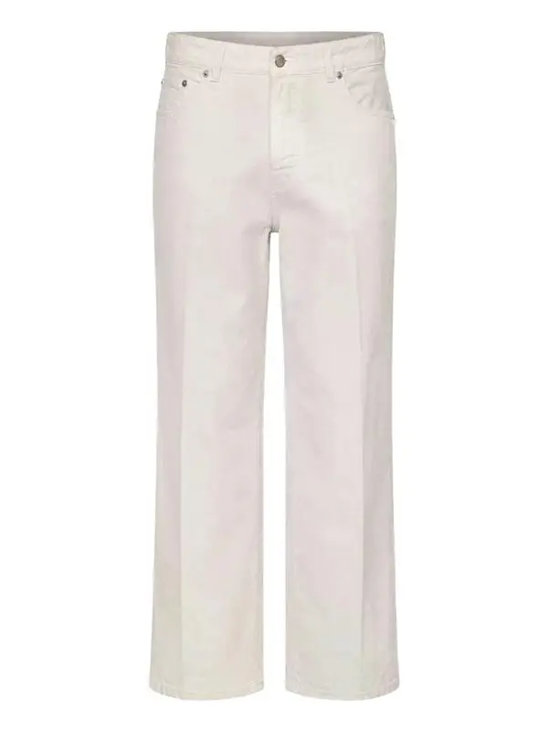 HAIKURE Betty Twill Trousers - Neutrals