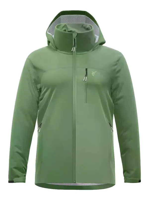 REDELK Cosmos Logo-print Hooded Jacket - Green