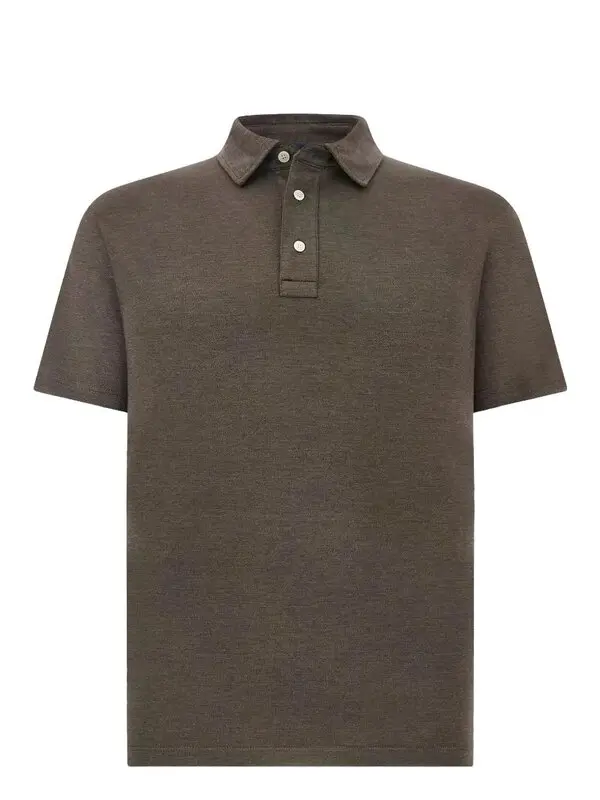 Paul & Shark X-soft Cotton Polo Shirt - Brown