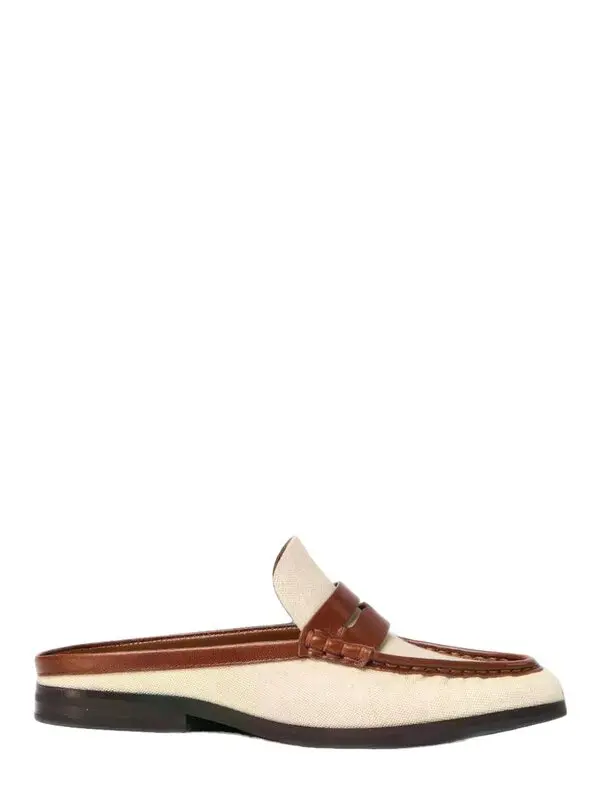 Simkhai Dean Canvas Mules - Neutrals