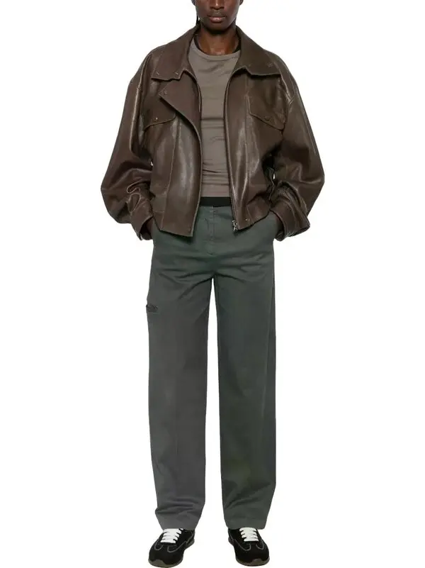 Aspesi Straight-leg Trousers - Grey