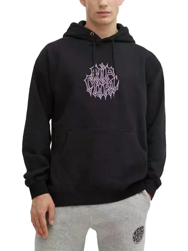 Rip Curl Logo-print Drawstring Hoodie - Black