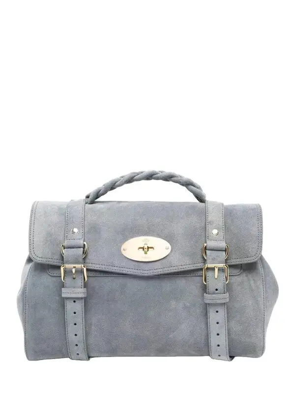 Mulberry Alexa Suede Bag - Grey