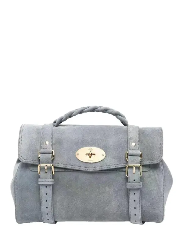 Mulberry Alexa Suede Bag - Grey