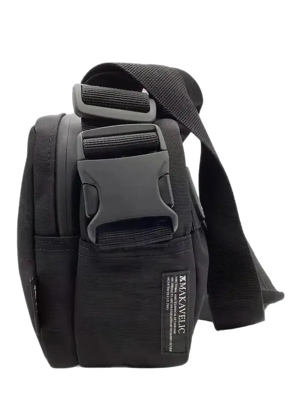 MAKAVELIC Screener Sacoche Logo-print Shoulder Bag - Black