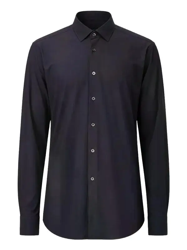 Corneliani Long-sleeve Button-down Shirt - Blue
