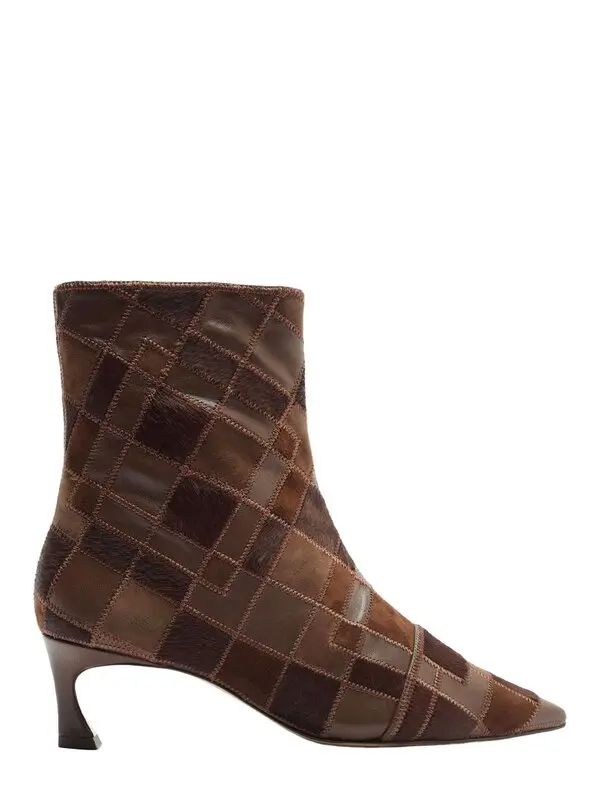 ALEXANDRE BIRMAN Annelise Bootie 50 - Brown