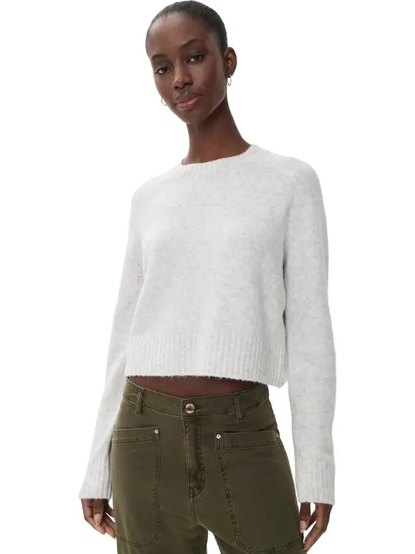 Z Supply Stand In Sweater - Feather Grey