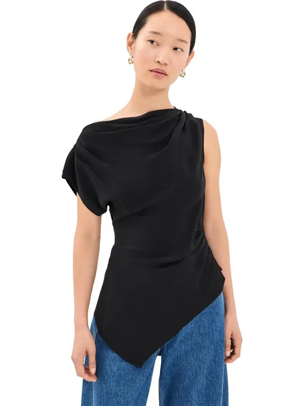 Veronica Beard Yvonne Top - Black