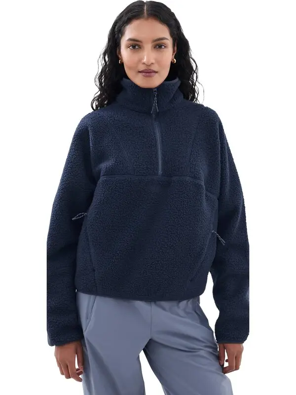 HALFDAYS Pieper Fleece Jacket - Navy
