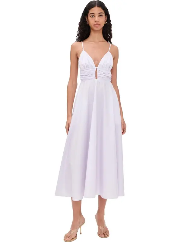 HEVRON Darcy Dress - Thistle Stripe