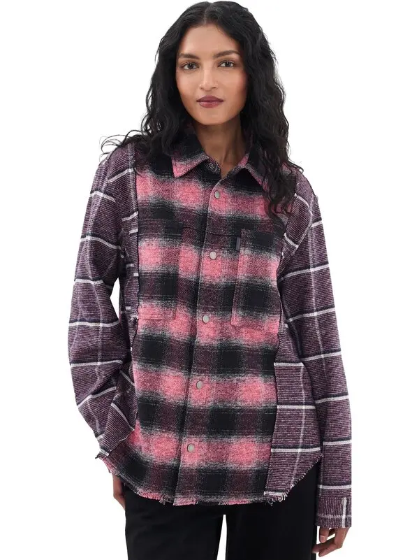 HAIKURE Arno Button Down Shirt - Double Check