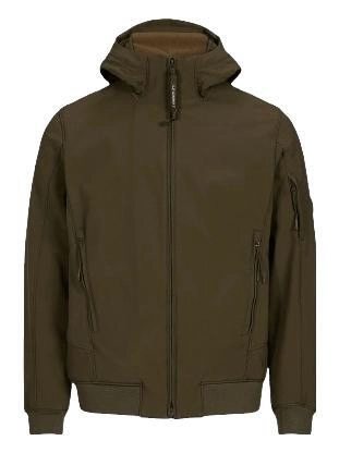 C.P. COMPANY Green Softshell Jacket - Vert