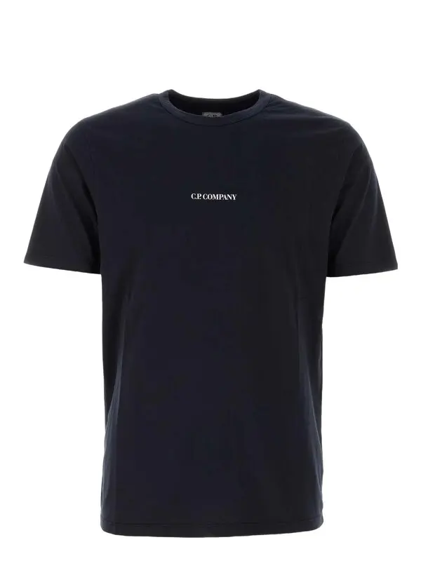 C.P. COMPANY Jersey Garment Dyed T-shirt - Black