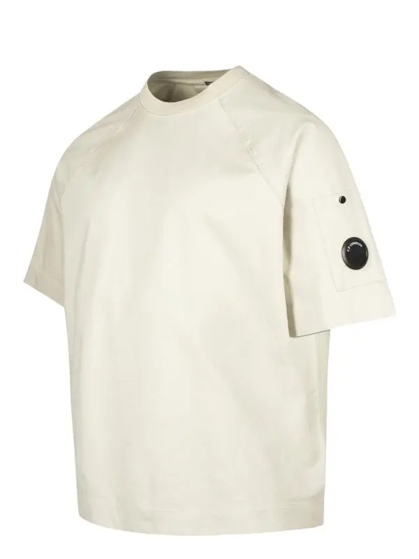 C.P. COMPANY Short-sleeved T-shirt - Blanc